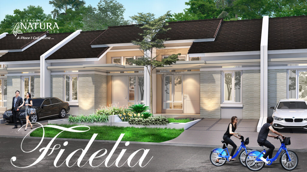 Rumah Serpong Natura City, Cluster Fidelia, Gunung Sindur, Bogor, Jawa ...